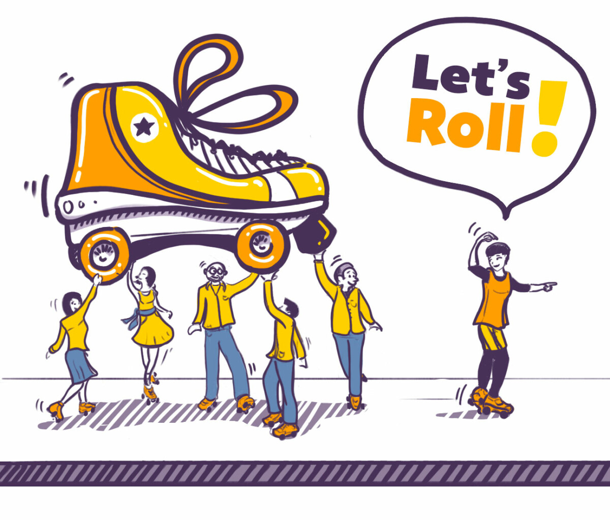 Vous êtes une entreprise - Roller Dance Squad